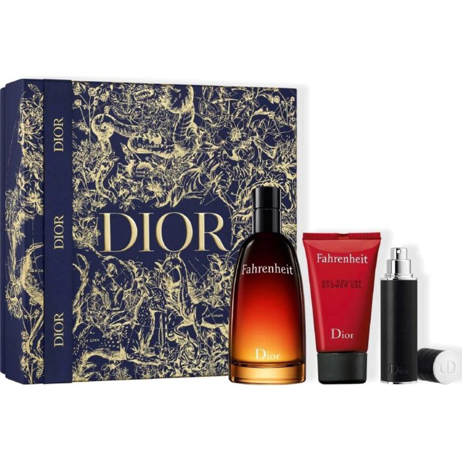 Christian Dior Fahrenheit 3PC Men Set (Hard Box)