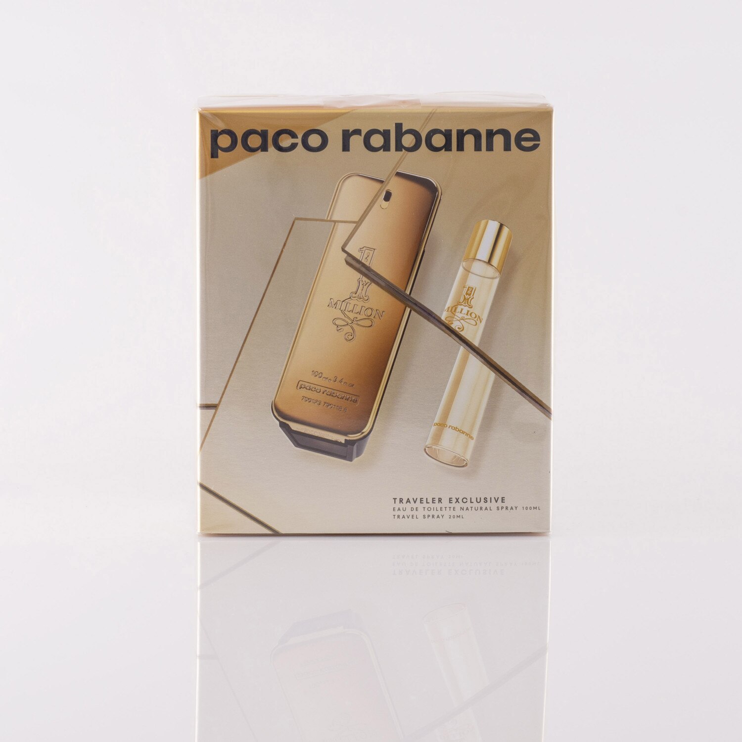 Paco Rabanne 1 Million 3.4 EDT Sp + 0.68 EDT Sp Men Travel Set