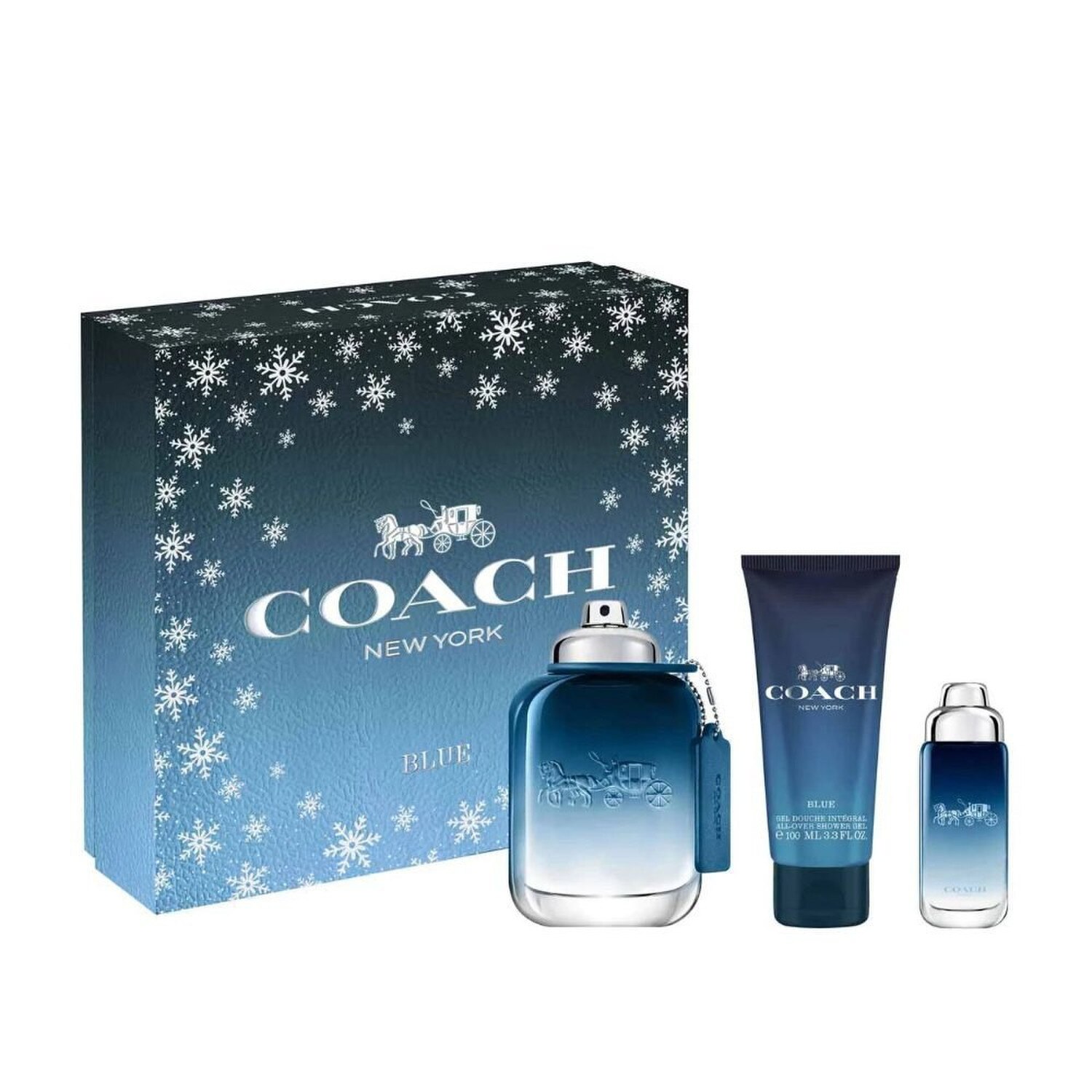 Coach New York Blue EDT 3PC Men Set