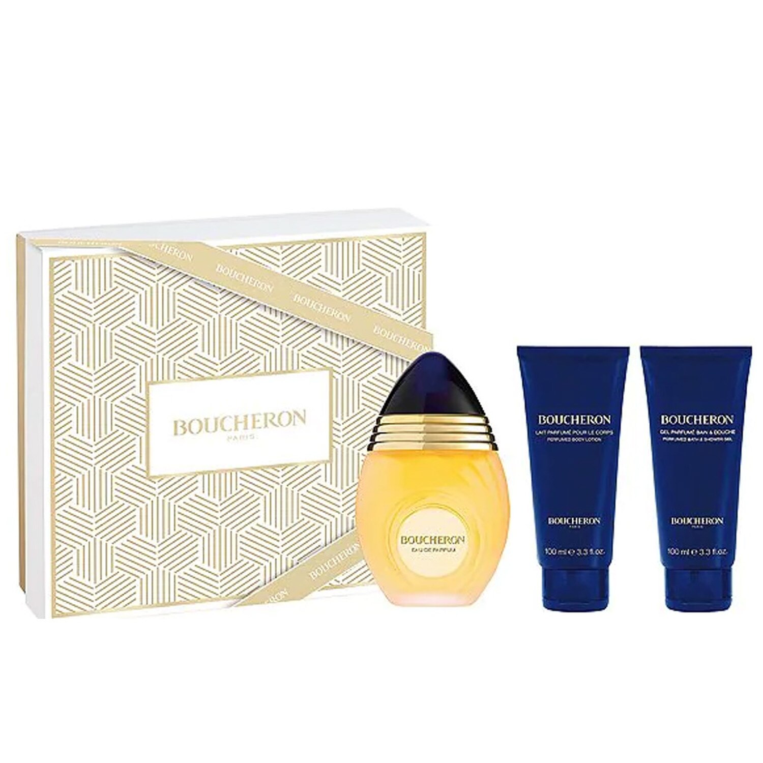 Boucheron 3.3 EDP 3PC Women Set (Hard Box)