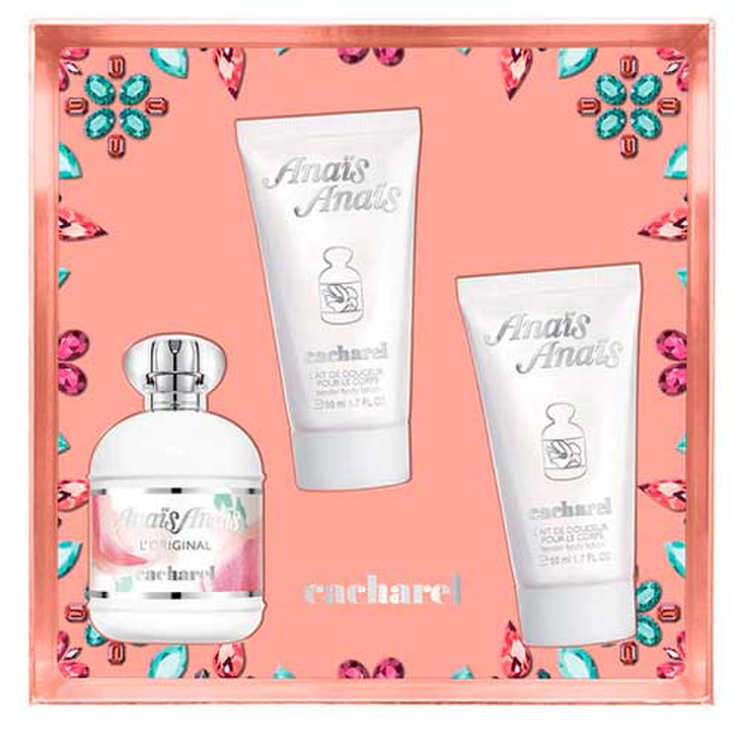 Cacharel Anais Anais 3.4 EDT 3PC Women Set (Hard Box)