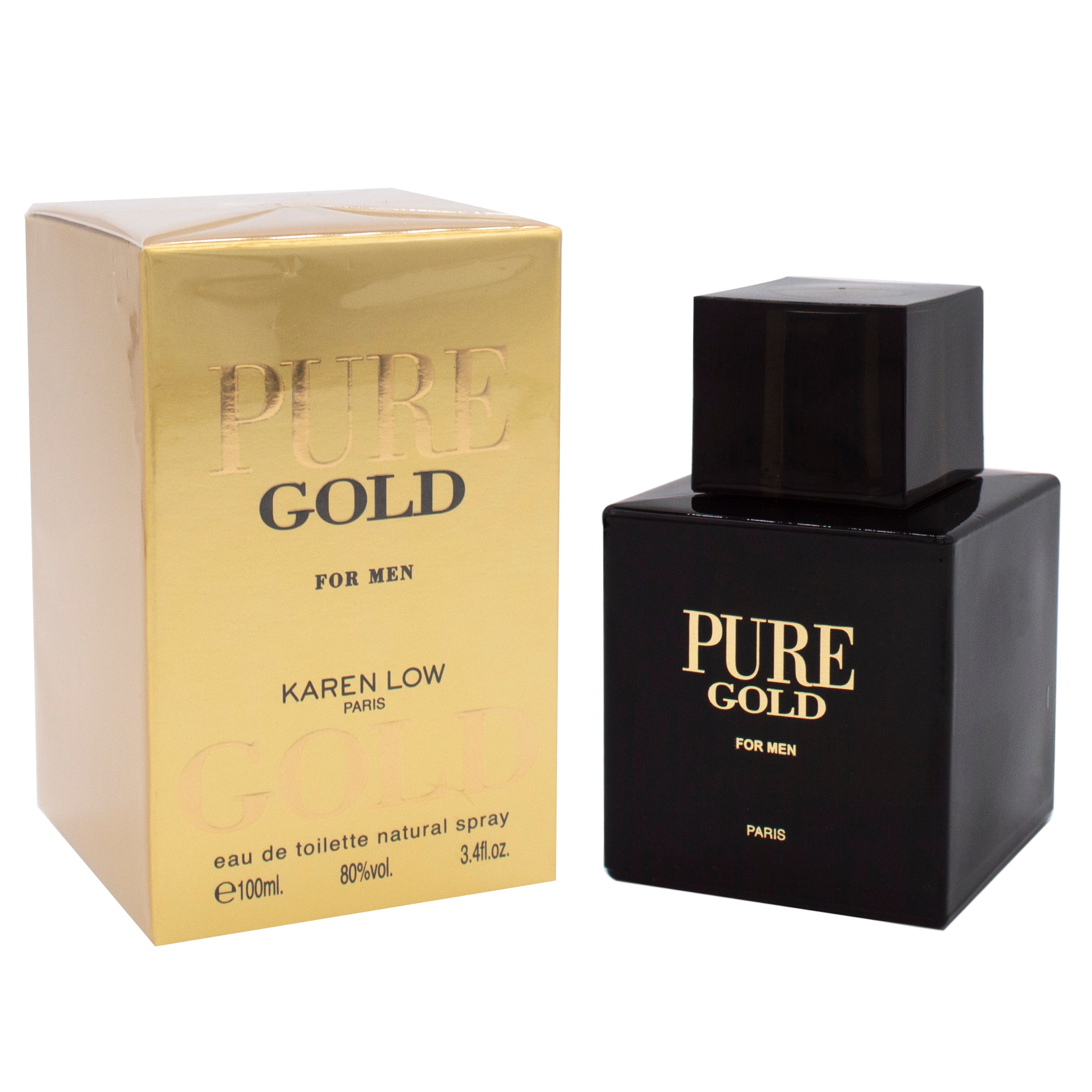 Karen Low Pure Gold 3.4 EDT Sp Men