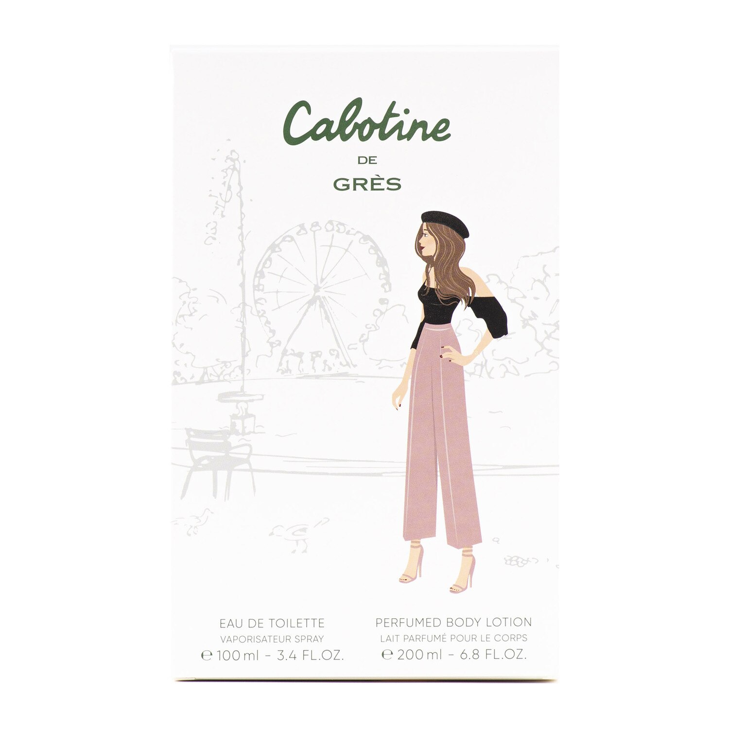 Cabotine 3.4 EDT Sp + 6.76 Perfumed B/L Women Gift Set